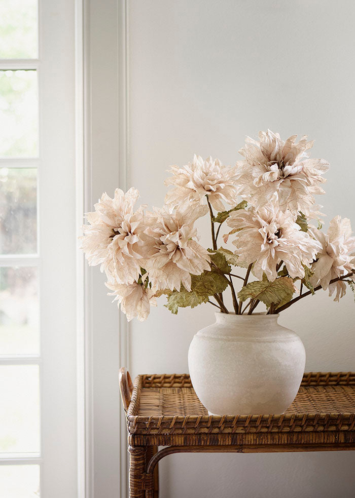 Dahlia Alauna Flower H70cm Nude – Bungalow International